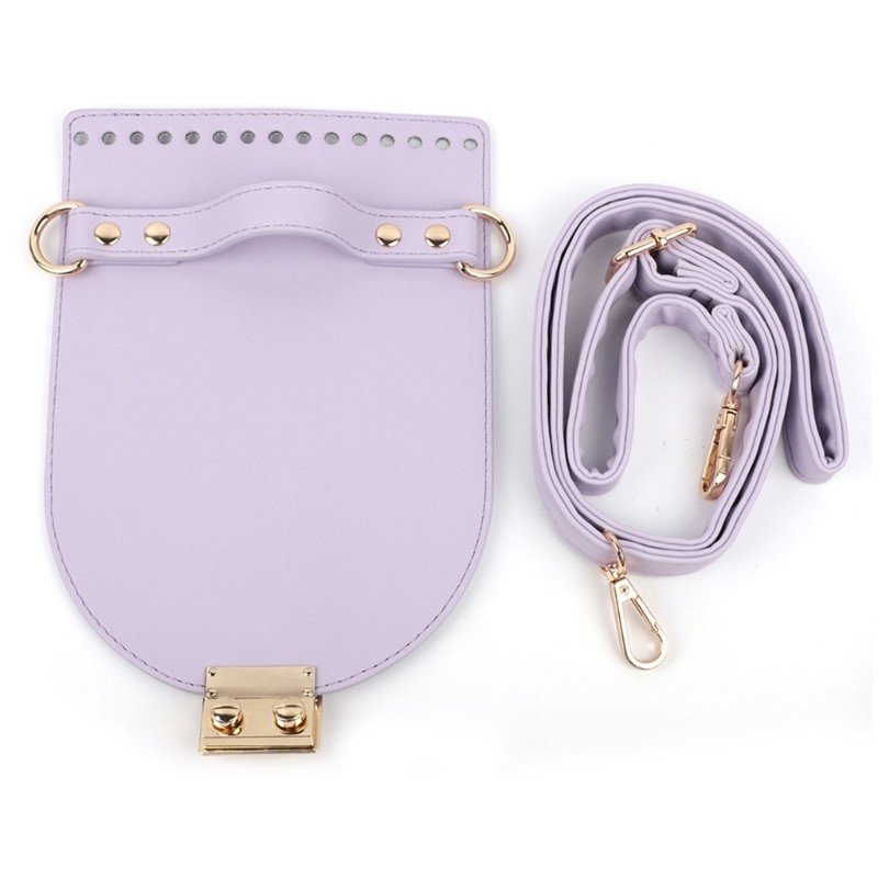 PU Leather DIY Purse Bag Satchel Making Kit Accessories Birthday Gift ...