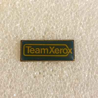 Team Xerox Green Bar Enamel Lapel Pin | eBay