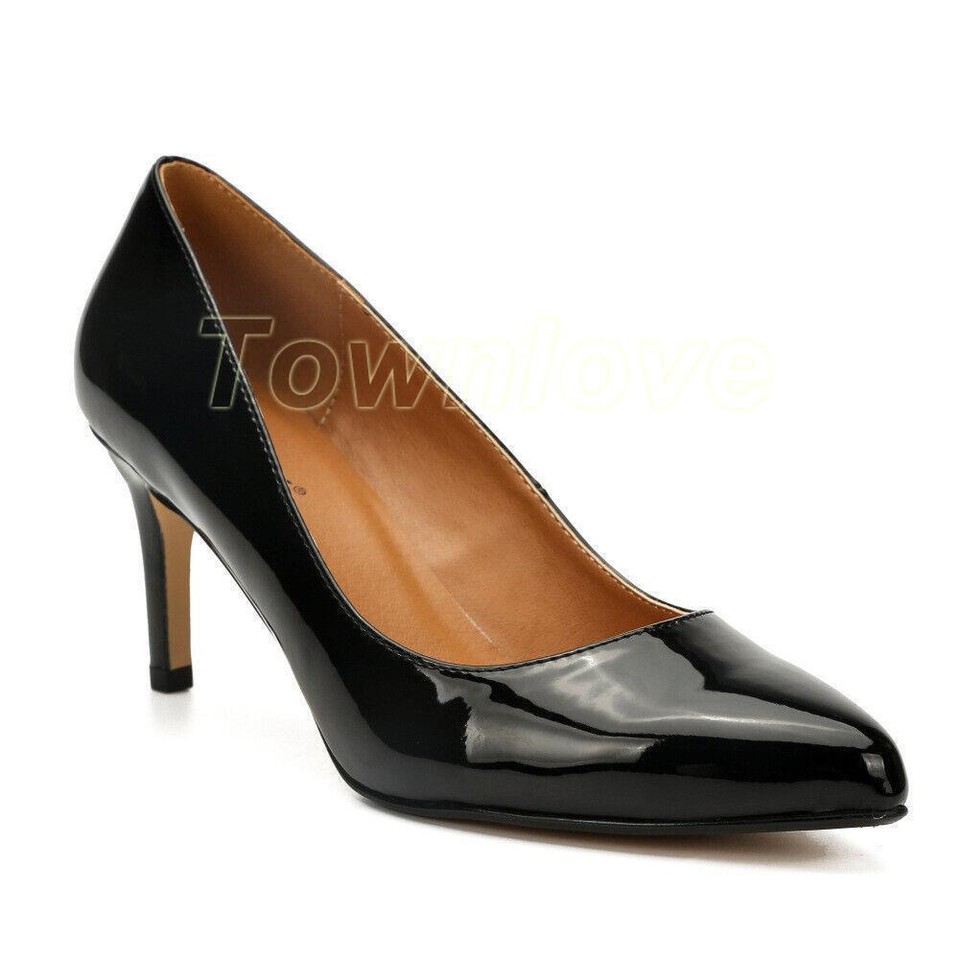 Men's High Heels Patent Leather Drag Queen Crossdresser Trans Shoes ...