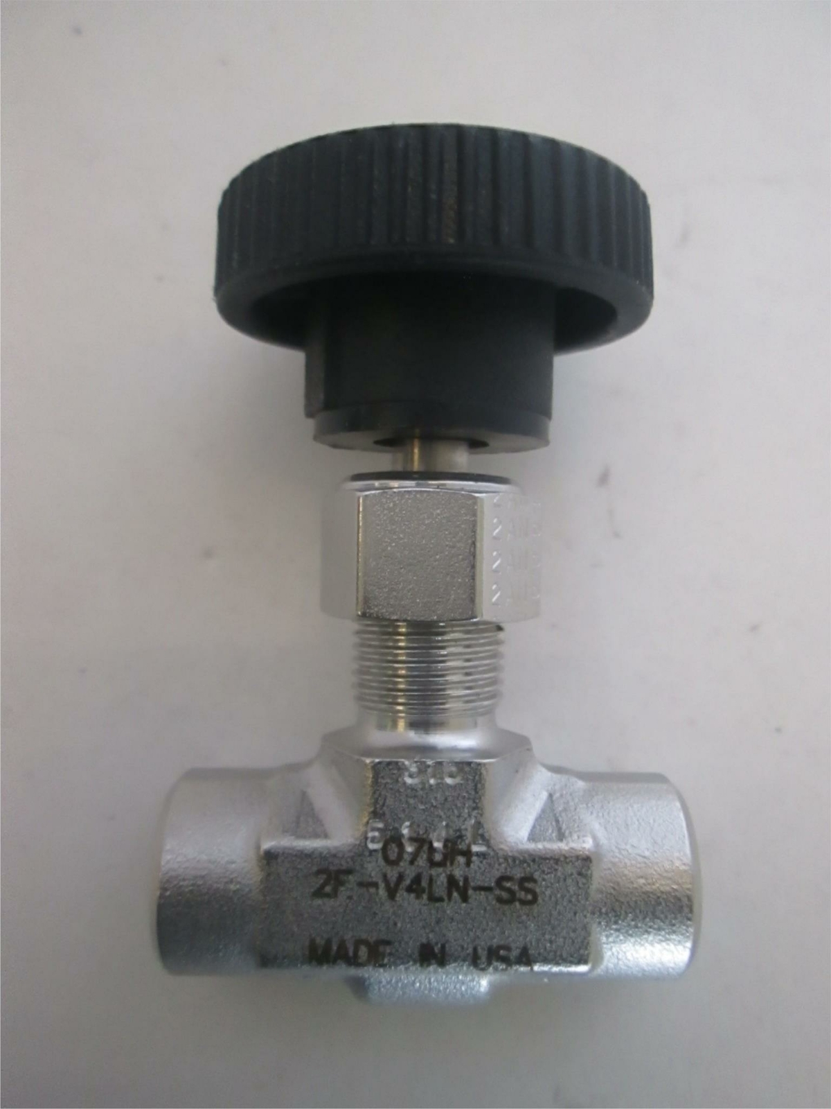Parker 1/8 Stainless Steel Needle Valve Part 2f-v4ln-ss for sale online ...