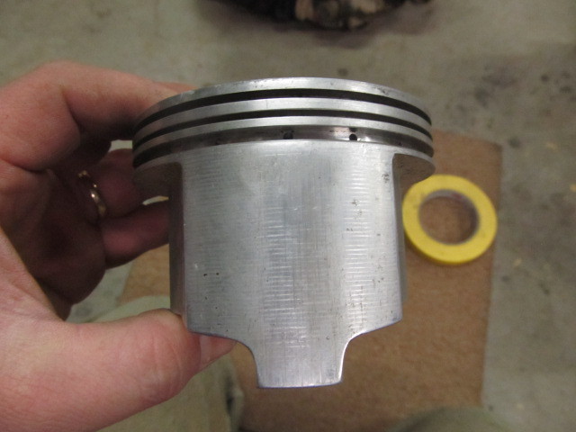 Small Block Chevy Forged BRC 43 Dome Gas Ported Piston 4.030 Bore 1.750 ...