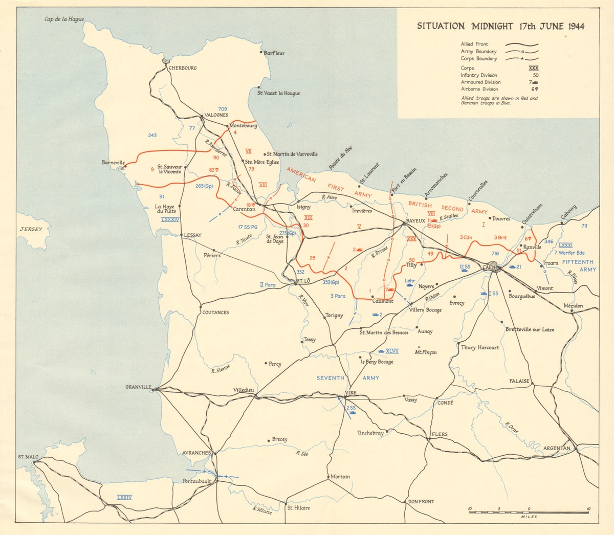Operation Overlord Map
