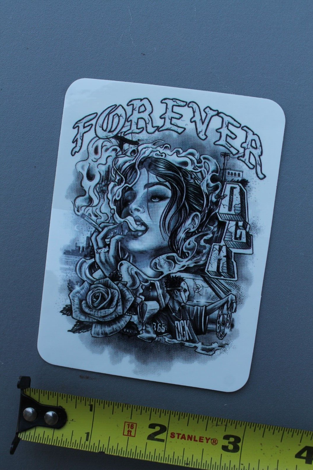 DGK Skateboards Graffiti Gangster Smoke Tattoo Z78 Vintage ...