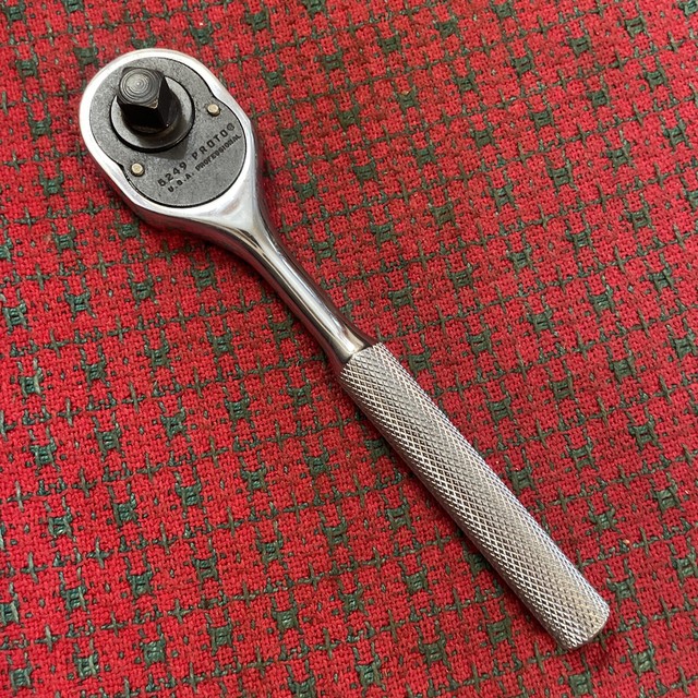 Vintage PROTO Professional No. 5249 3/8" Drive Ratchet In2032 for sale ...