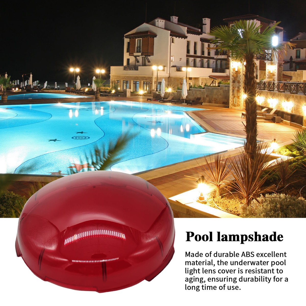 Inground Pool Light Covers Goleray 8'x8' Pool Covers For Inground