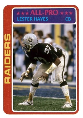 Lester Hayes 1978 Custom Rookie Card Oakland Raiders | eBay