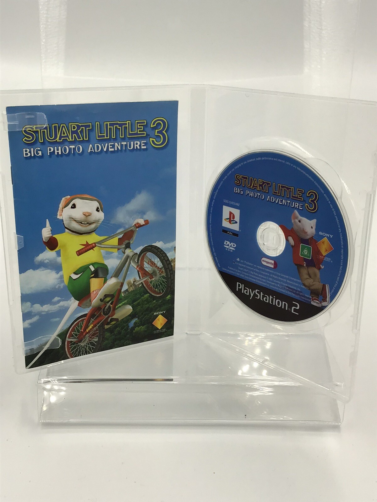 Stuart Little 3 Big Photo Adventure - Playstation 2 Ps2 Game - kids - K ...