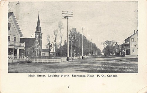 Canada - STANSTEAD (QC) Main street, looking North - Publ. unknown | eBay