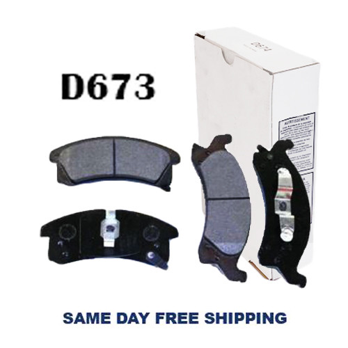 D673 Ceramic Front Brake Pad For Buick Skylark, Chevrolet Beretta ...