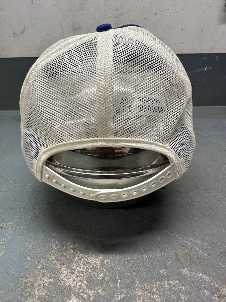 Vintage Blue Ford New Holland Snapback Trucker Hat One Size | eBay