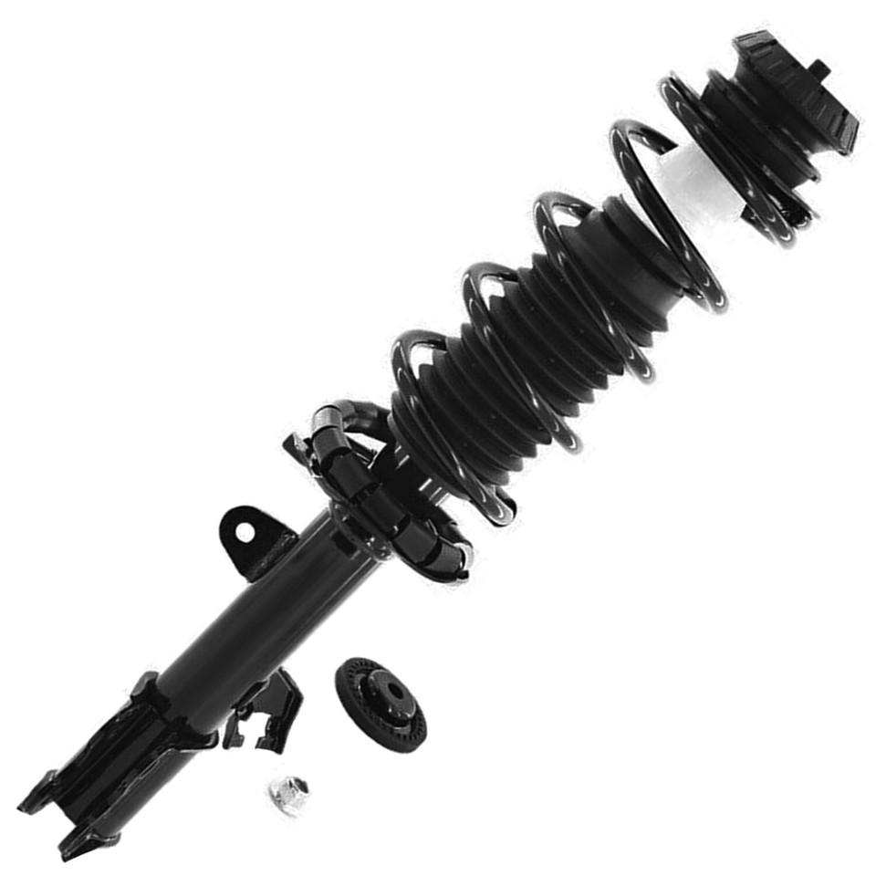 Front Struts Coil Spring Assembly Rear Shock Absorbers Kit for Nissan ...