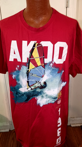 Akoo Windsurfing Men's 3XL Red Short Sleeve T-Shirt. | eBay