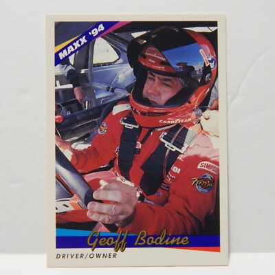 NASCAR Geoff Bodine Card 10 | eBay