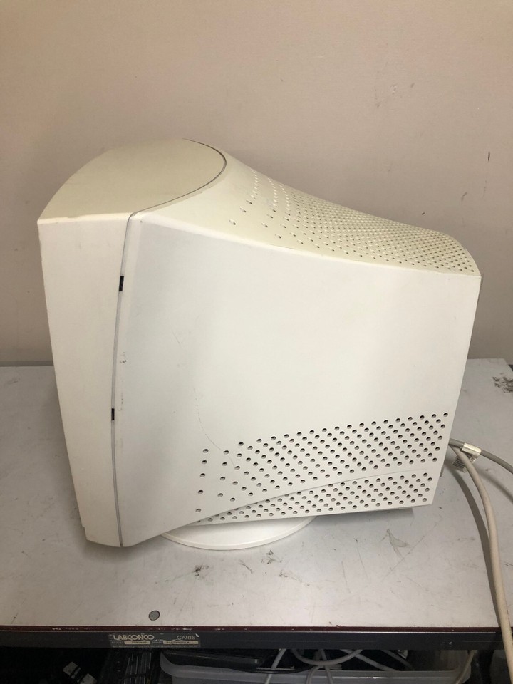 Vintage 1998 NEC MultiSync 15" 50 PN7501 CRT Monitor 1280x1024 VGA ...