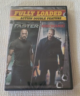 Fully Loaded Action Double Feature Faster/The Mechanic DVD BRAND NEW ...