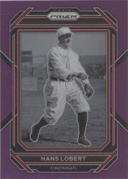 2023 Panini Prizm - Hans Lobert #224 Purple Prizm /99 (RC) for sale ...