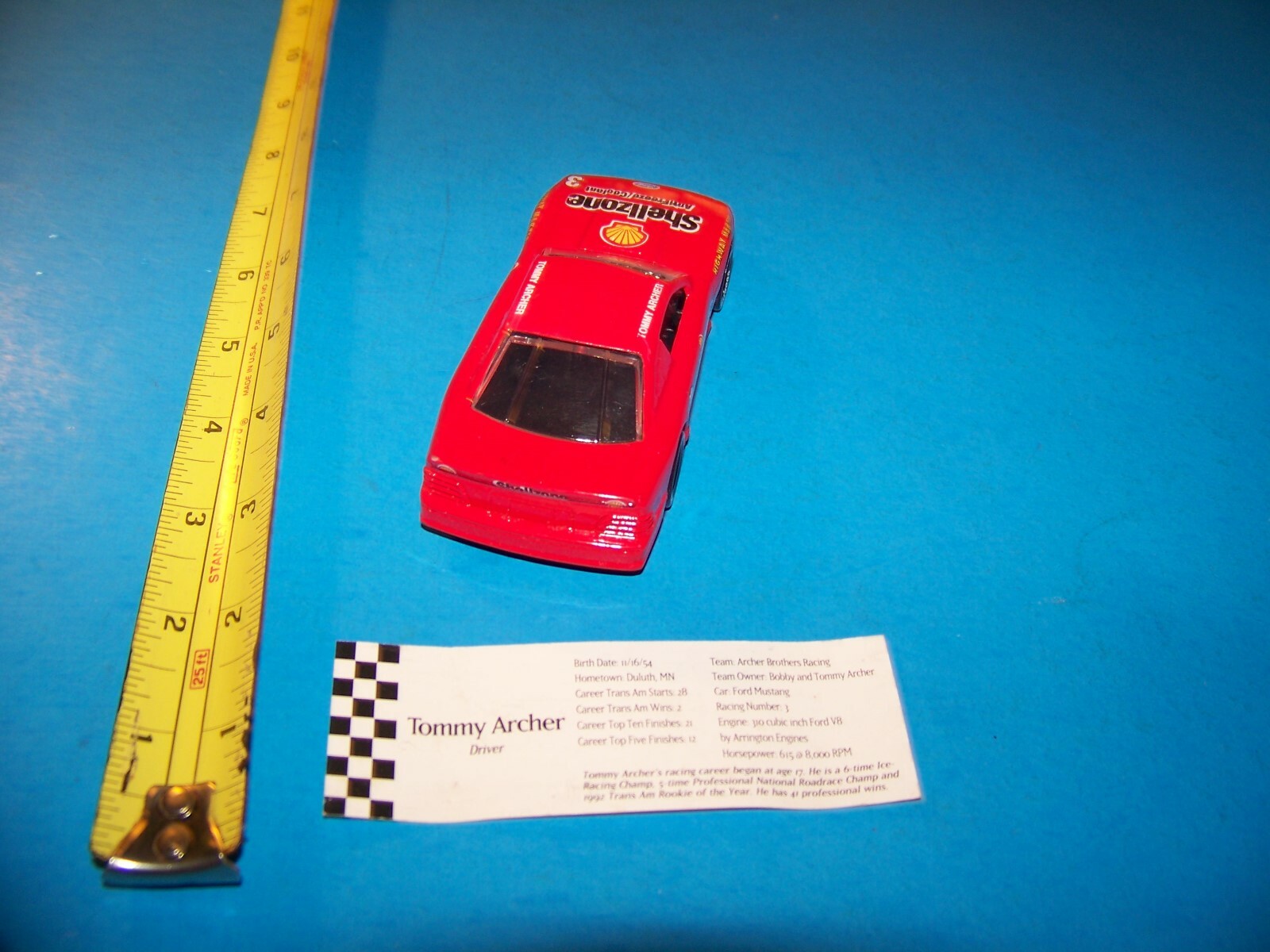 Shellzone NASCAR Collectible Die-Cast Ford Mustang ( Trans Am ) #3 ...