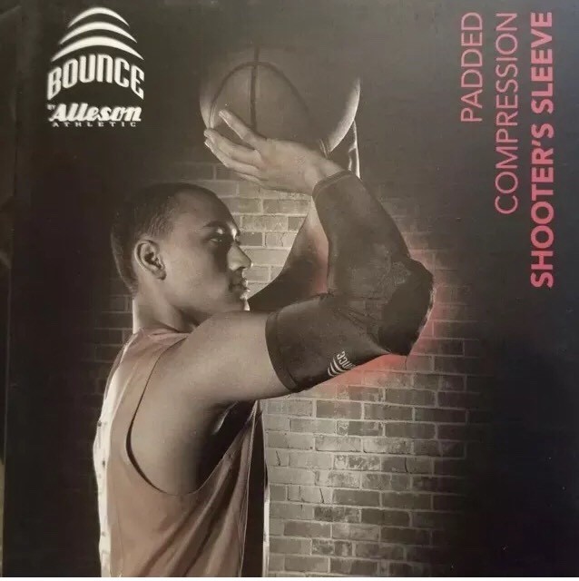 Alleson Bounce Basketball Shooter's Padded Compression Sleeve, Adult ...