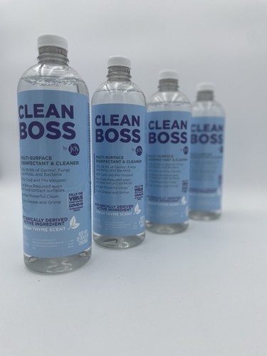 Clean Boss by Joy Multi-Surface Disinfectant Cleaner 4 Pack-24 oz ...