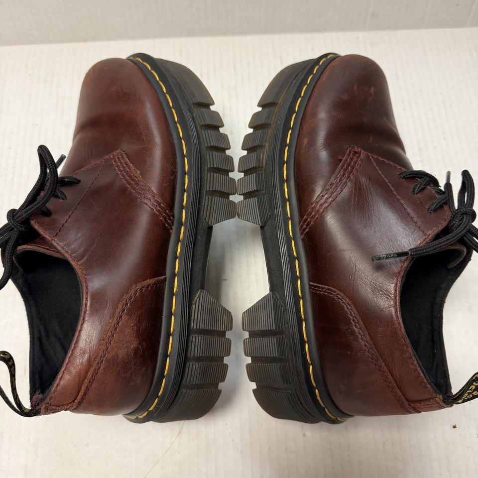 Dr Martens Women's Audrick 3-Eye Platform Shoes Chunky Brown Size 7 USA ...
