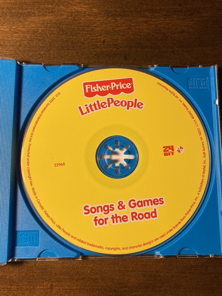 Fisher-Price Little People LOT 4-Disc Music CD Collection Sing-Along ...
