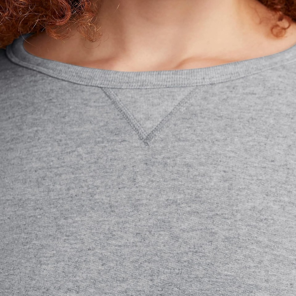 Hanes womens Ecosmart Crewneck Sweatshirt, Light Steel, Medium US | eBay