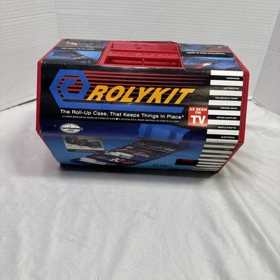 VINTAGE Rolykit Red Roll Up Storage Arts Crafts Model S-11 As Seen On ...