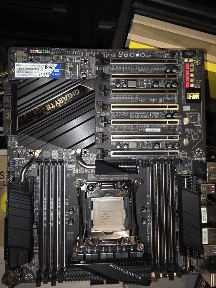 GIGABYTE X299-WU8 Intel X299 LGA 2066 E-ATX Motherboard CPU Included | eBay