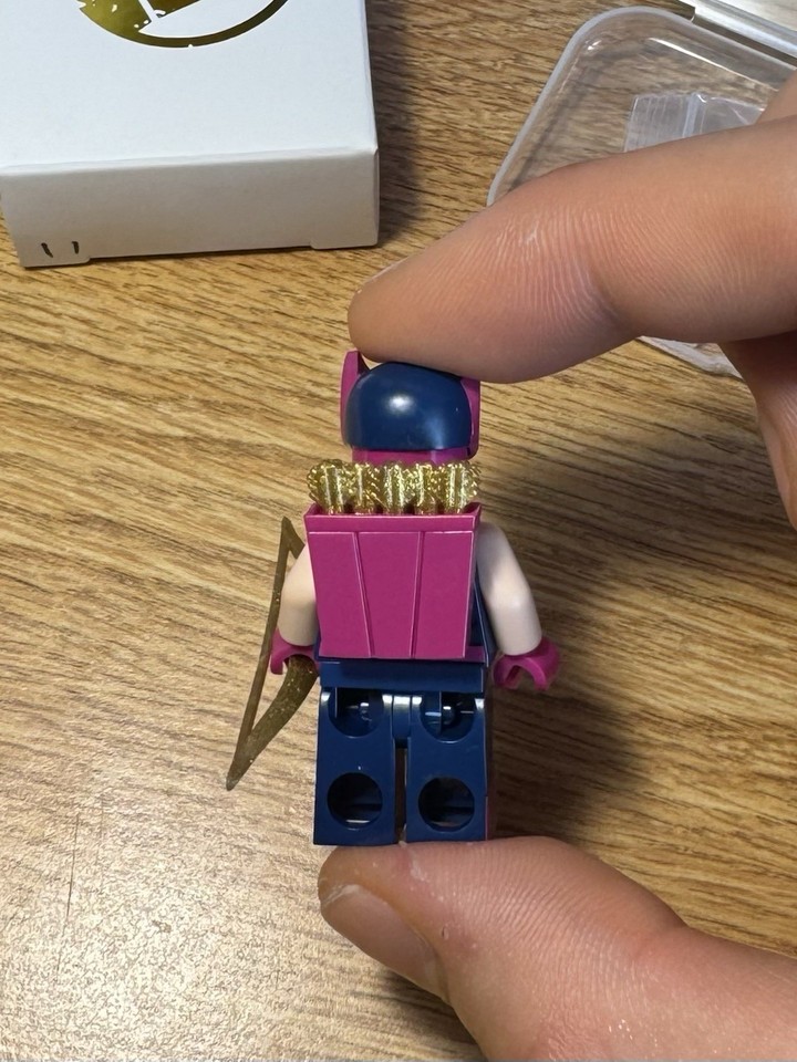 LEGO Marvel Superheroes Hawkeye Dark Blue Var By MRM Custom Minifigure ...