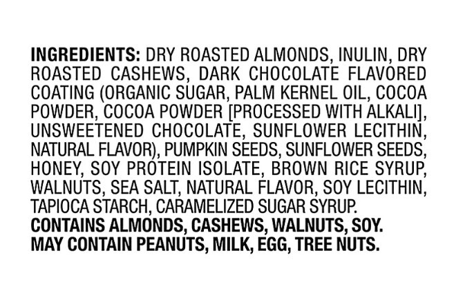 Member's Mark The Better Nut Bar, Dark Chocolate and Sea Salt (24 ct ...