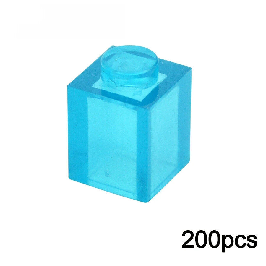 200 Pieces New 1x1 Blocks Bricks For Lego Building Parts Bulk Lots Pick ...