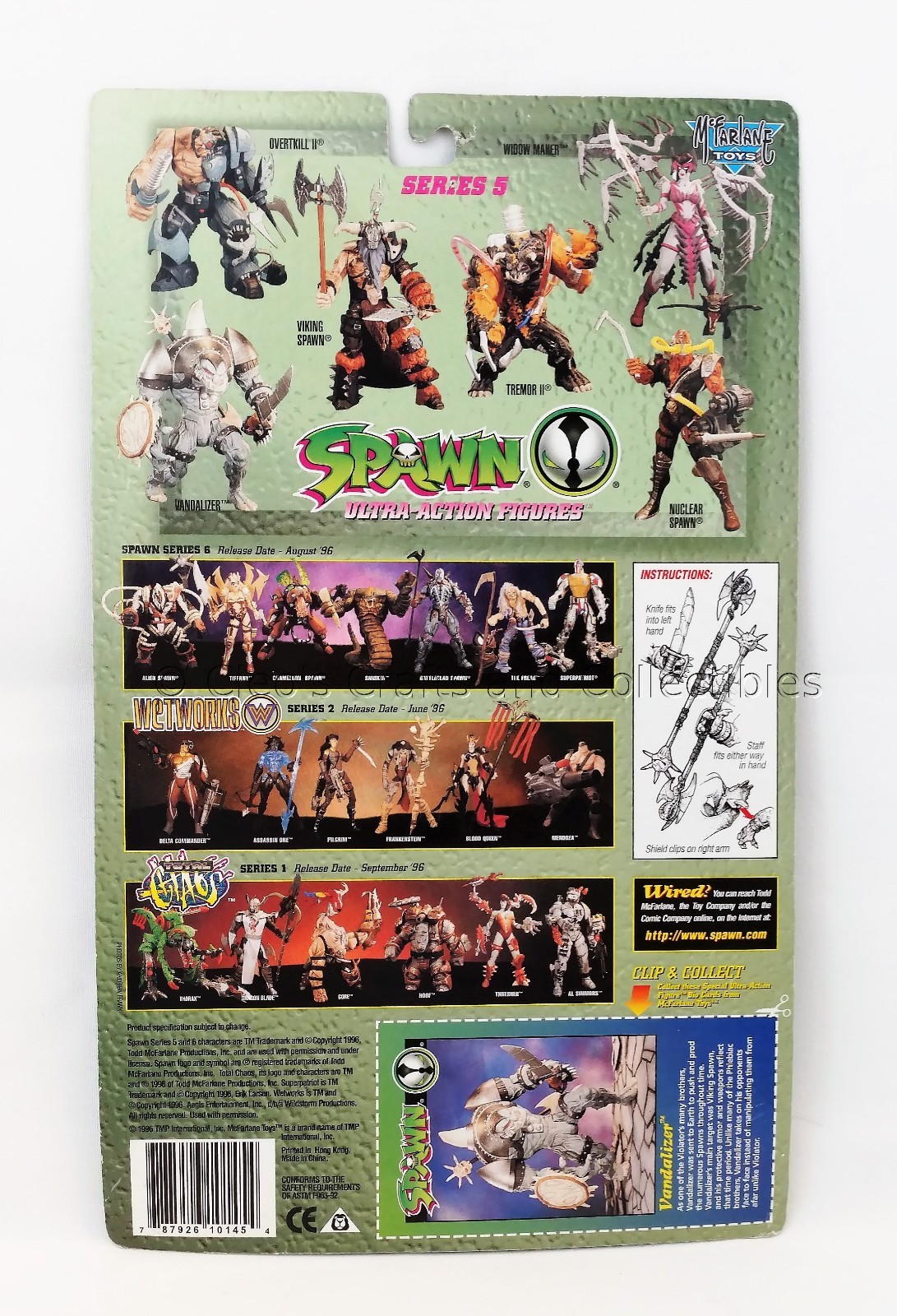Vandalizer Spawn Series 5 Ultra Action Figures McFarlane Toys Loose Tan Variant! | eBay