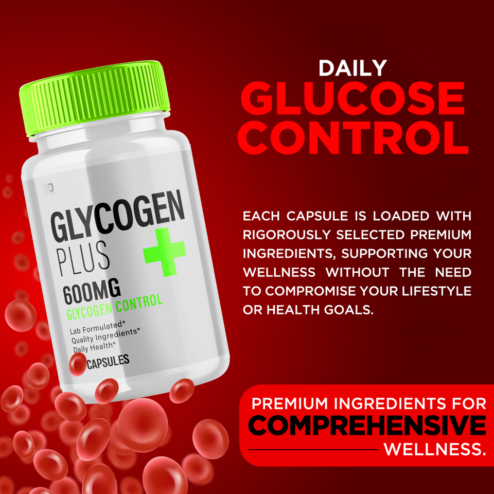 Glycogen Plus Glycogen Control and Supports Daily Health and Energy (2 ...