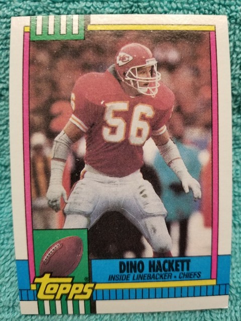 1990 Topps - #262 Dino Hackett for sale online | eBay