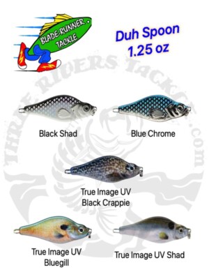 Blade Runner Duh Spoon for Jigging 1 1/4oz size - Choose Color | eBay