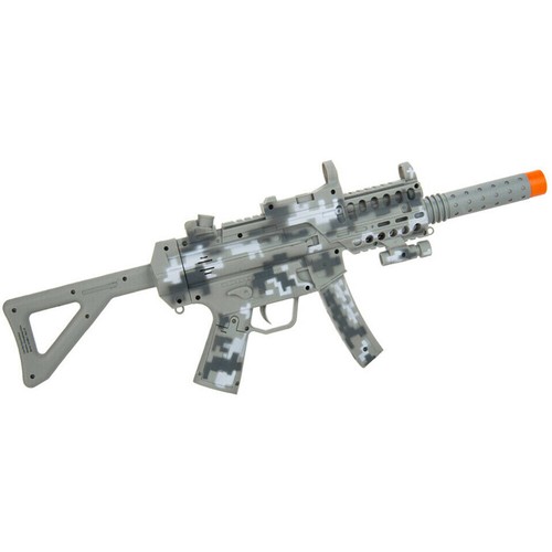 21" Realistic Massive Military Army Force Kids Toy Machine Gun Rifle ...