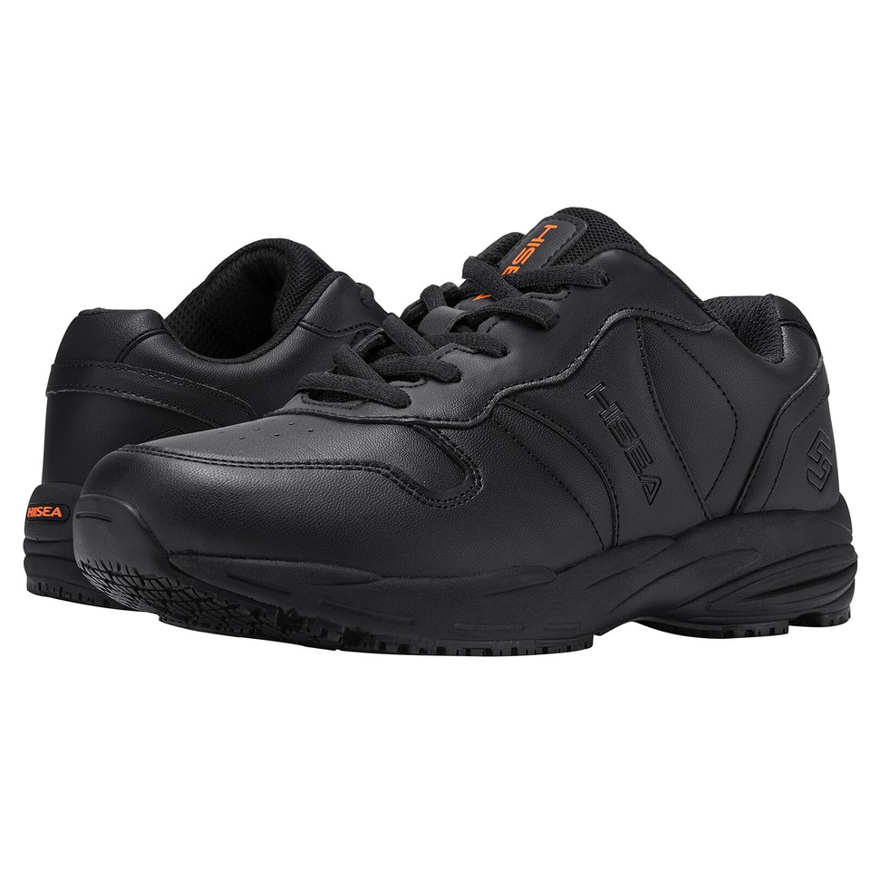 HISEA Women Kitchen Non-Slip Working Shoes Oil-Resistant Food Service ...