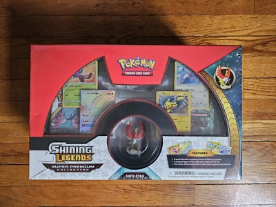 Pokemon TCG: Shining Legends Super Premium Ho-Oh Collection Box ...