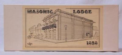 NEW Vintage 1970 HSM Models HO Scale Kit #ML-21 - 1858 Masonic Lodge | eBay