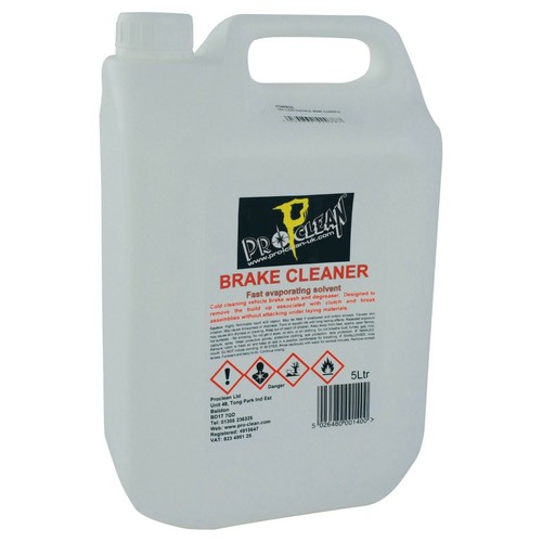 Pro Clean Motorcycle Powerful Brake Cleaner 5L Litre Bottle | eBay