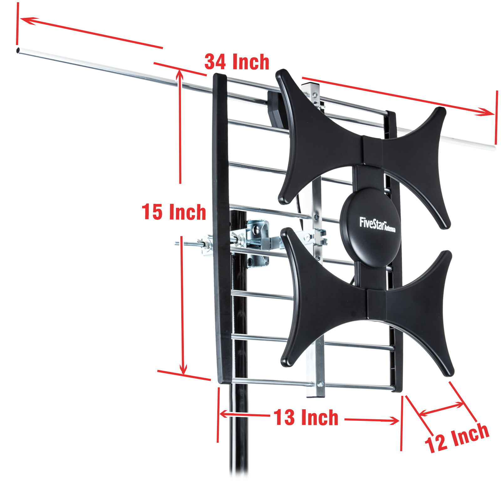 Multidirectional Indoor Outdoor Upgraded HD TV Antenna Digital 1080P 4K ...