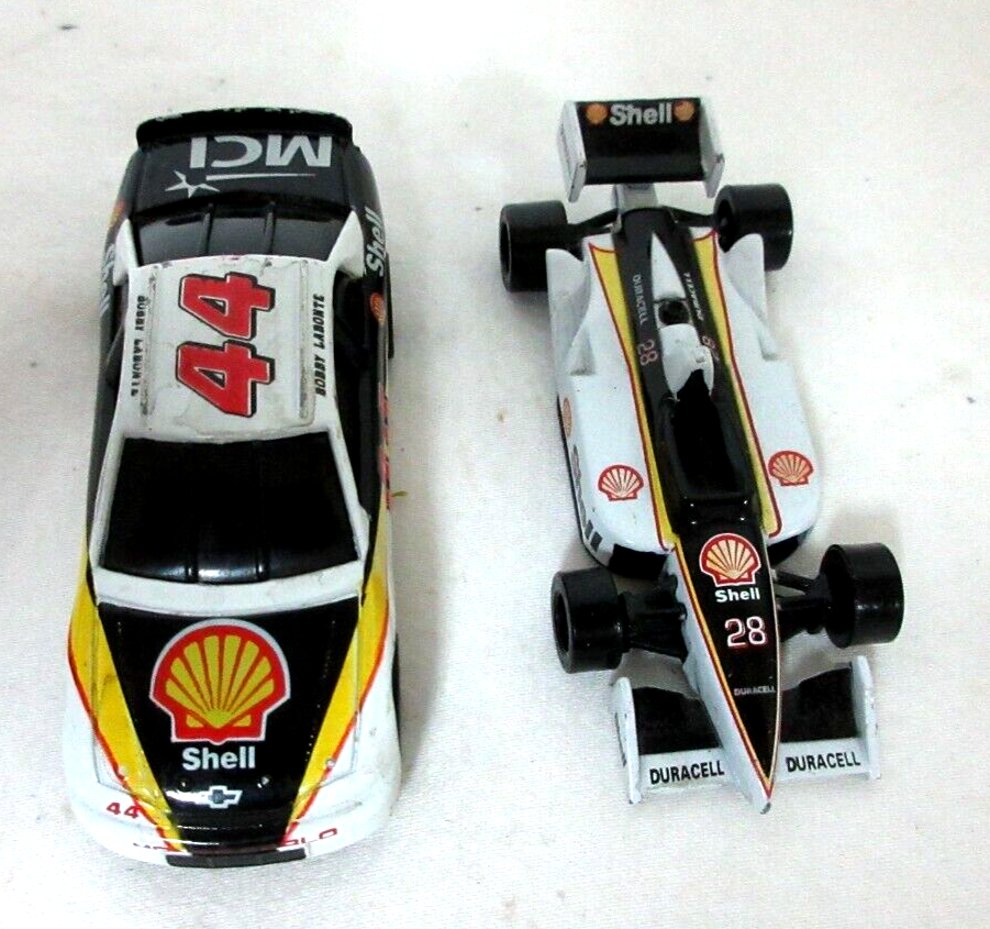 Corgi Shell Racing Transporter Semi Truck & 2 EPI Sports Shell Race Car ...