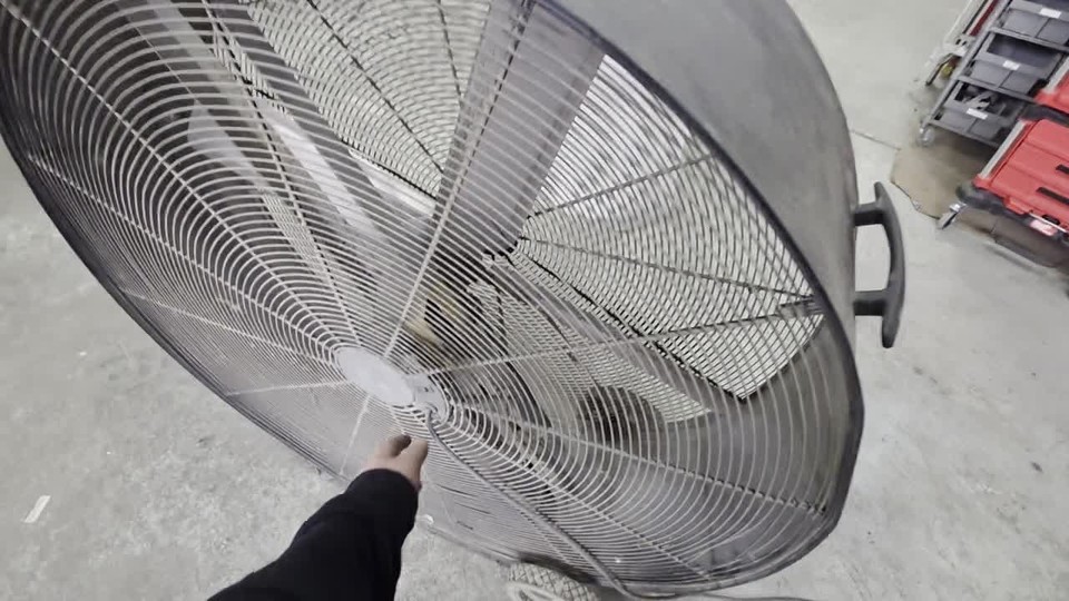 H-9347 Uline Drum Fan - Power Plus, 48" 25,700 CFM | eBay