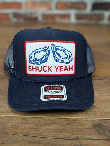 Shuck Yeah Trucker Hat Oyster Novelty Snap Back | eBay