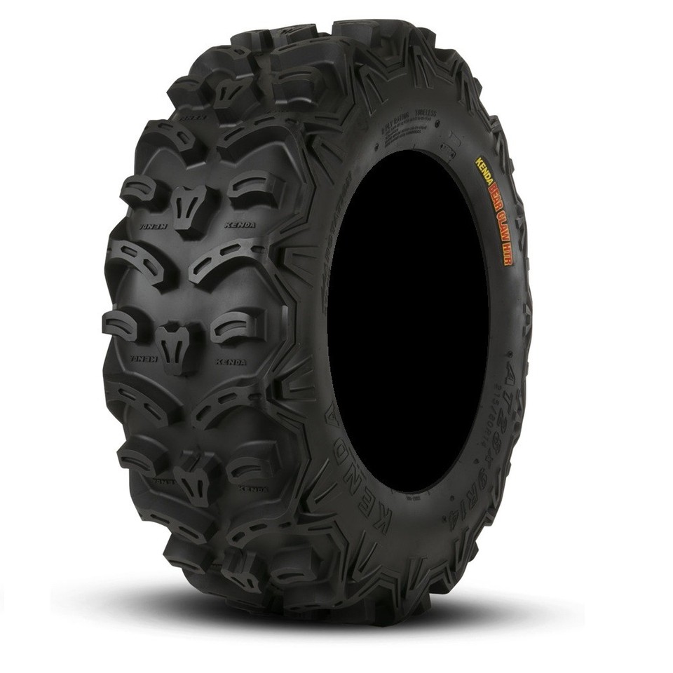 MSA Spark 14" Wheels Black/Milled 27" Bear Claw HTR Tires Textron ...