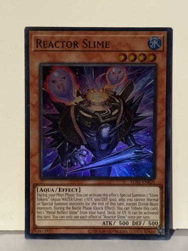 Reactor Slime Super Rare EGS1-EN020 NM Yugioh Fast Ship | eBay