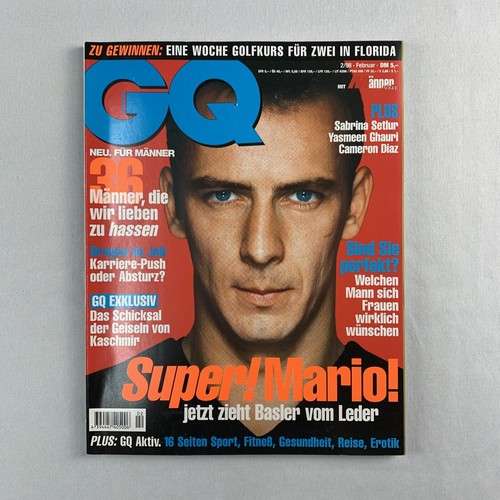 GQ Magazine Deutsch February 1998 ~ Cameron Diaz, Sabrina Setlur | eBay