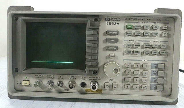 HP 8563A Spectrum Analyzer 9 kHz to 26 GHz for sale online | eBay