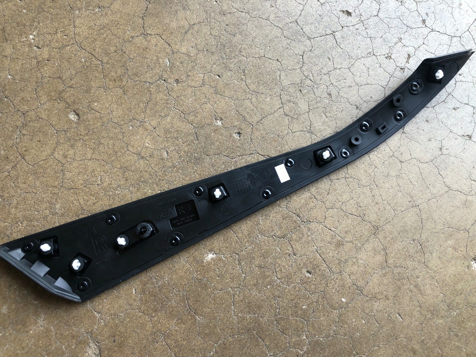 NEW OEM NISSAN 2019-2020 ALTIMA REAR TEXTURED BODY MOLDING - PASSENGER ...