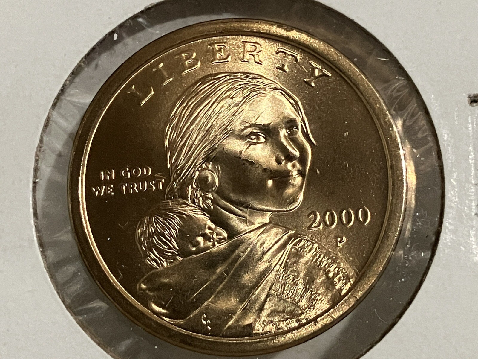 2000 P Sacagawea Dollar US Mint Coin in "Uncirculated" Condition - Free ...